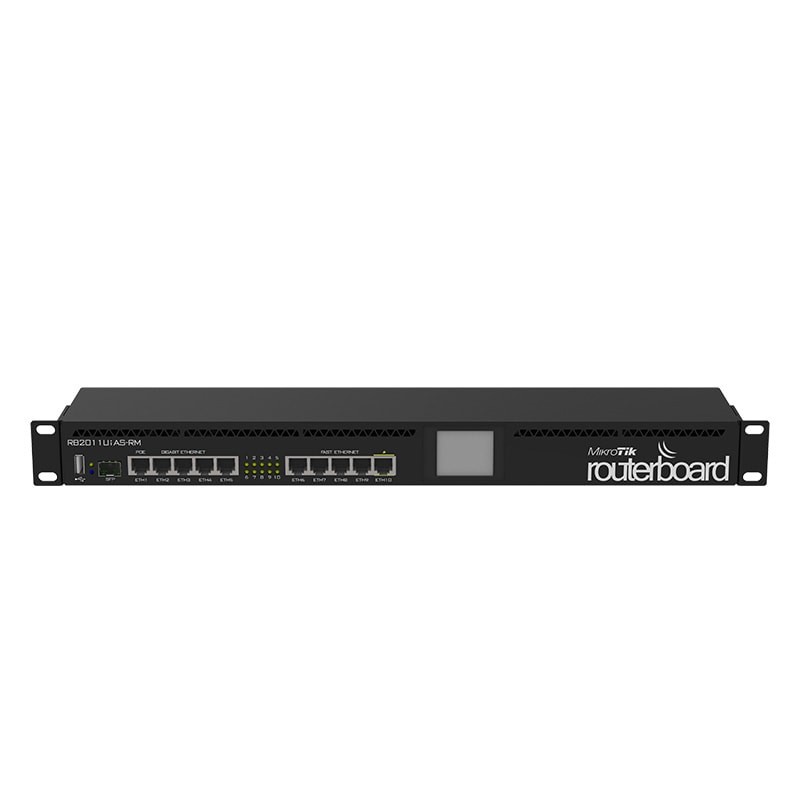 MikroTik RB2011UiAS-RM Routerboard Rackmount 5xLAN 5xGbit LAN 1xSFP in ...