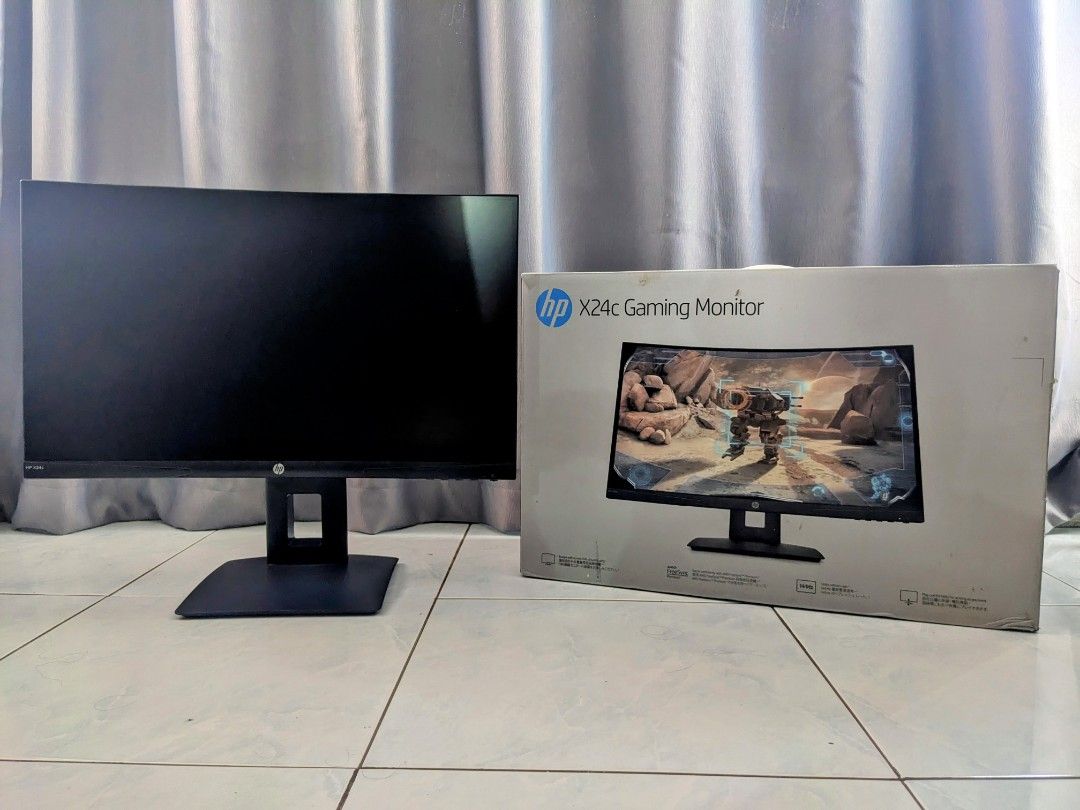 HP X24c 23.6" FHD Curved Gaming Monitor in Kenya | - Minify:0115079708